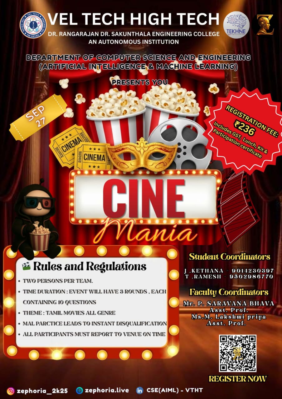 Cine Mania | Zephoria '25